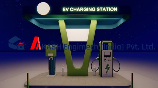 EV Charging Station Container | Portable & Modular EV Charger – Akash ...
